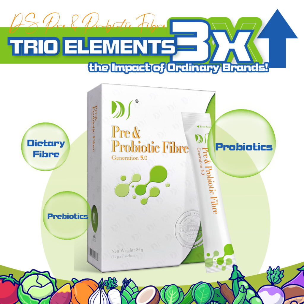 DeSlim DS Pre & Probiotic Fibre (Adult Version)【7 Days To Relieve Your ...