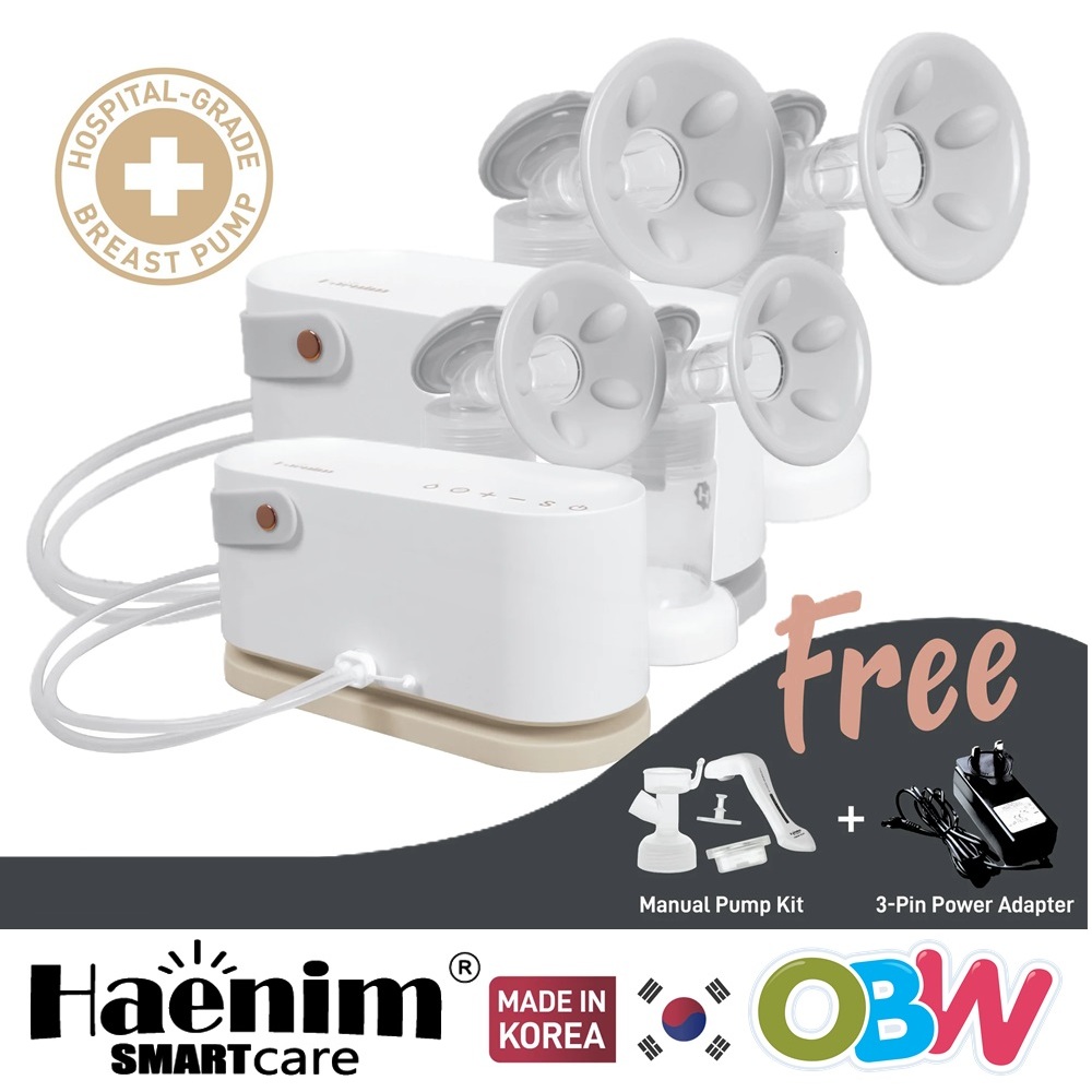 Haenim NexusFit™ 7X Handy Hospital Grade Electric Double Breast Pump ...