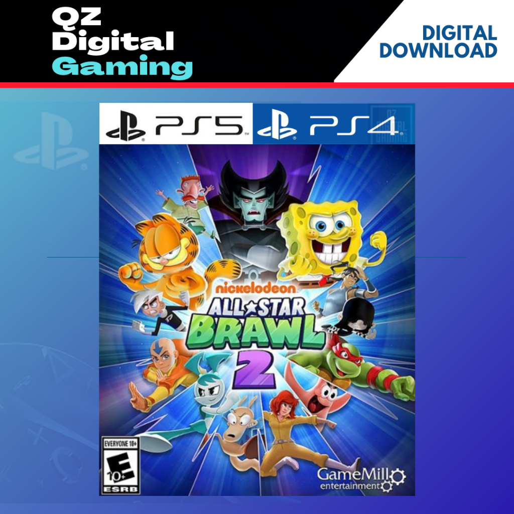 PS4 / PS5 Nickelodeon All Star Brawl 2 Full Game Digital Download ...