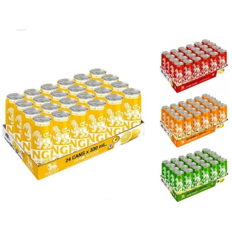 HALAL SINGHA SODA WATER (330ML x 24 CAN) LIMIT 1 ORDER 1 CTN | Shopee ...