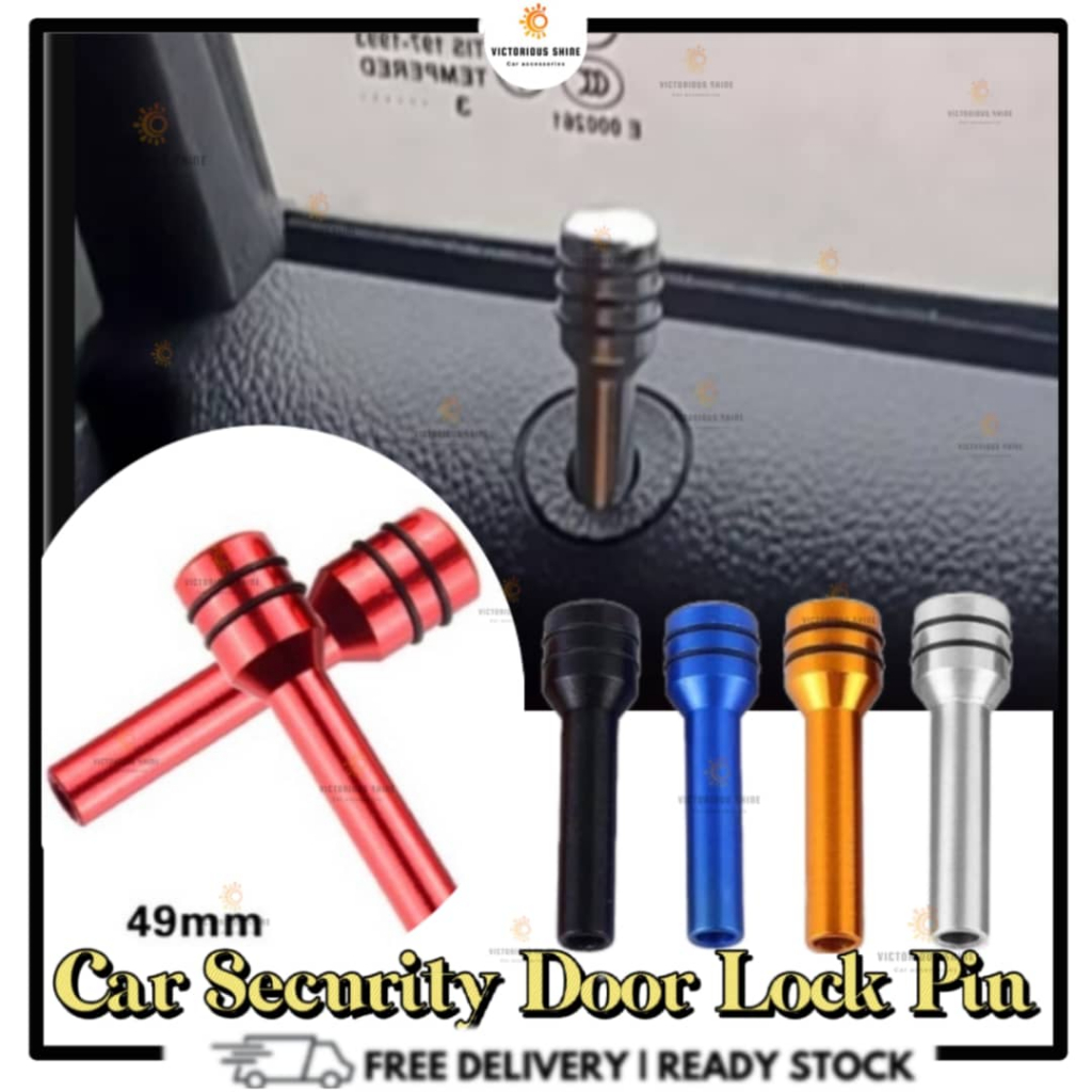 (1pcs💥 Universal Aluminum Interior Door Lock Knob Pins for Car Truck ...
