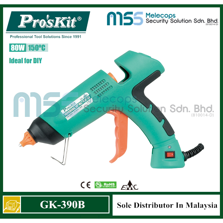 Pro'skit GK-390B Professional Hot Melt Glue Gun 80W | Shopee Malaysia