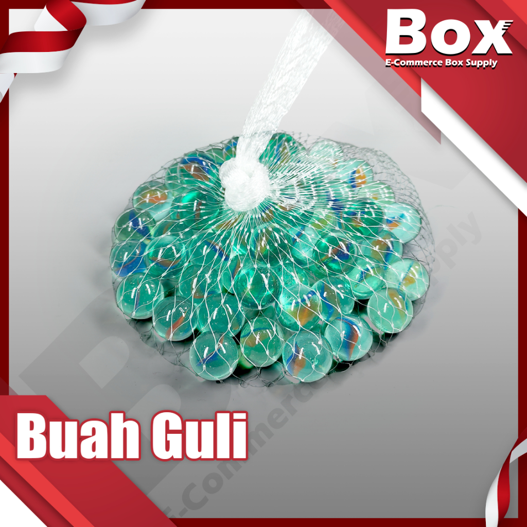 15mm Glass Marble Ball 50pcs Guli Kaca / Guli Congkak Permainan ...