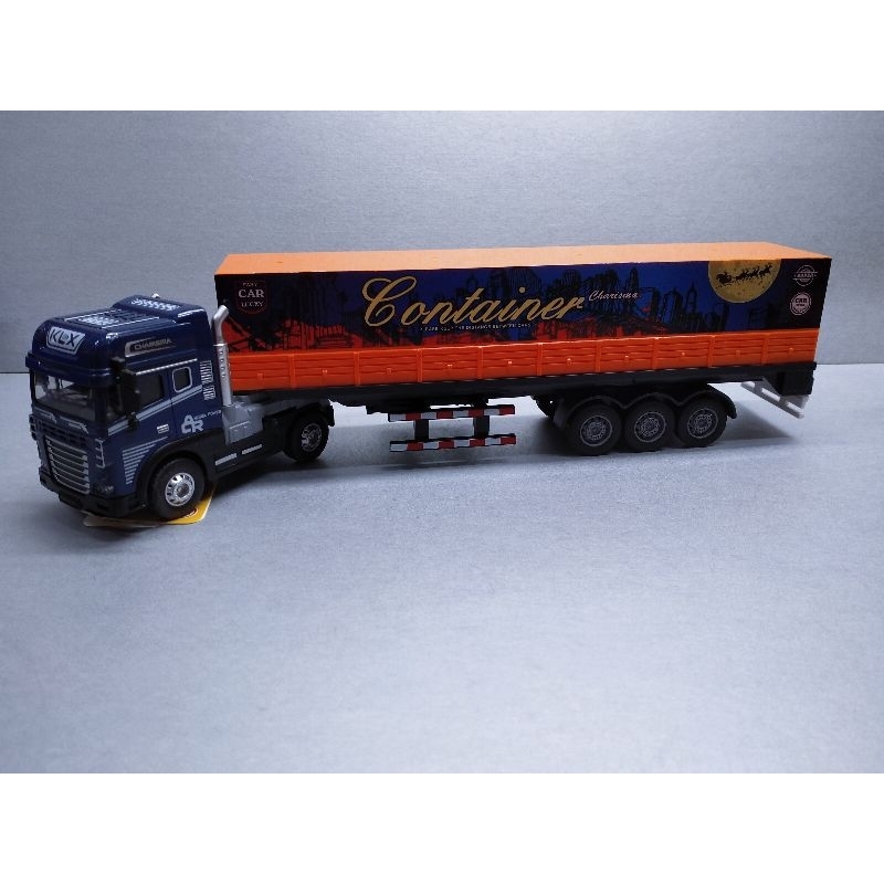 CONTAINER LORRY TRUCK 1:24 SIMULATION MODEL (1368) | Shopee Malaysia