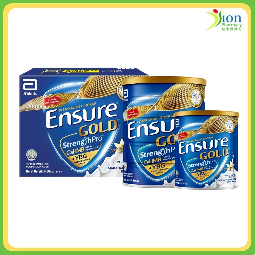 ABBOTT ENSURE GOLD VANILLA ADULT COMPLETE NUTRITION | Shopee Malaysia