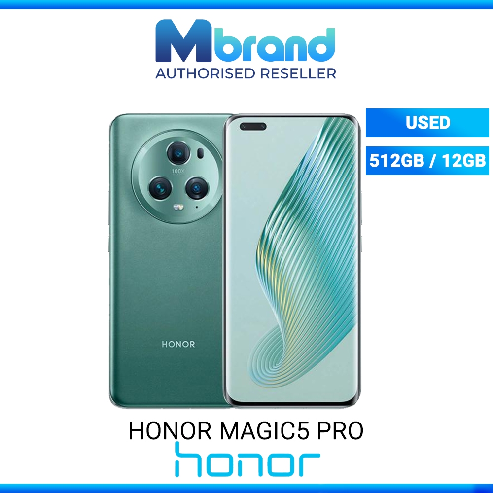 Honor Magic5 Pro 5G 512GB + 12GB RAM 50MP 6.81 inches Android Handphone ...