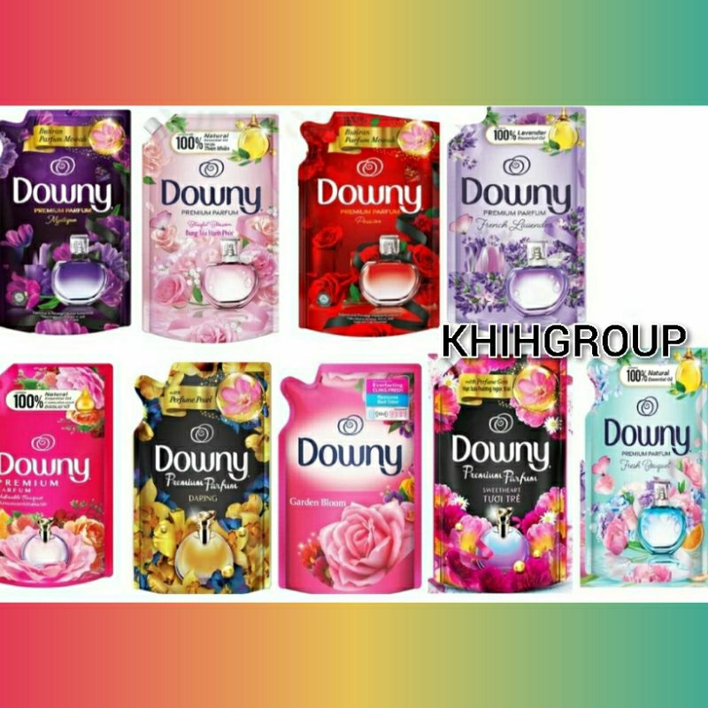 Downy Pewangi Baju, Refill Pack (530@590ml) Downy Softener dan Bau ...