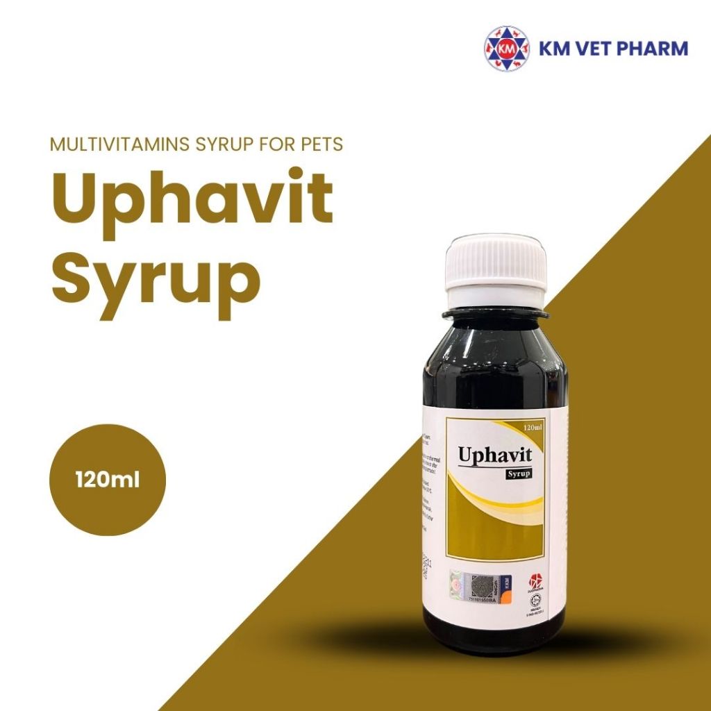 Uphavit Syrup - 120ml | Tingkatkan Berat Badan Kucing | Mencantikkan ...