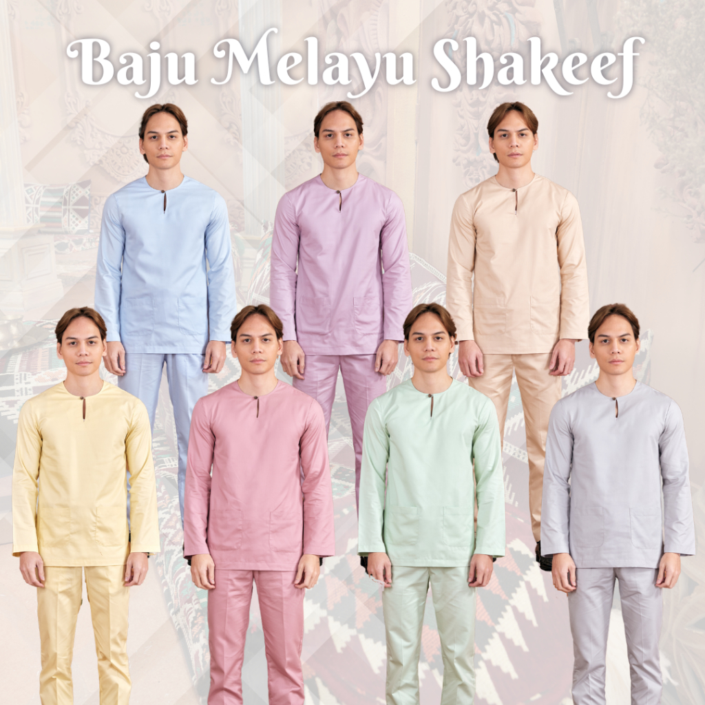 Fab Outlet - Baju Melayu Shakeef (PASTEL SERIES) | Shopee Malaysia