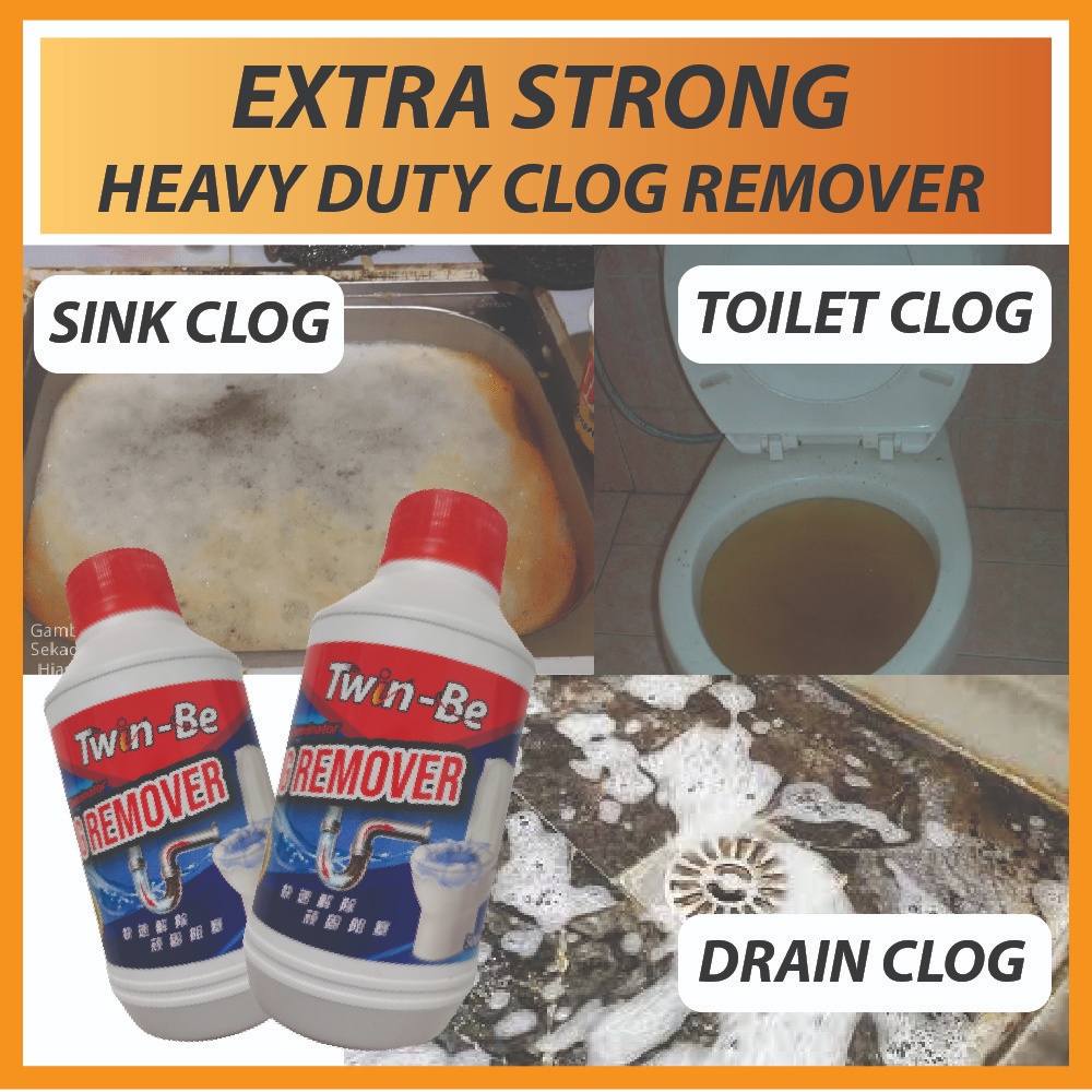 𝗜𝗡𝗦𝗧𝗔𝗡𝗧 》Ubat Sinki / Tandas Sumbat Clog Remover paling berkesan ...