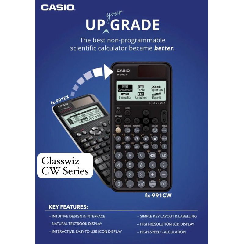 Casio FX-991CW ClassWiz® Advanced Scientific Calculator | Shopee Malaysia