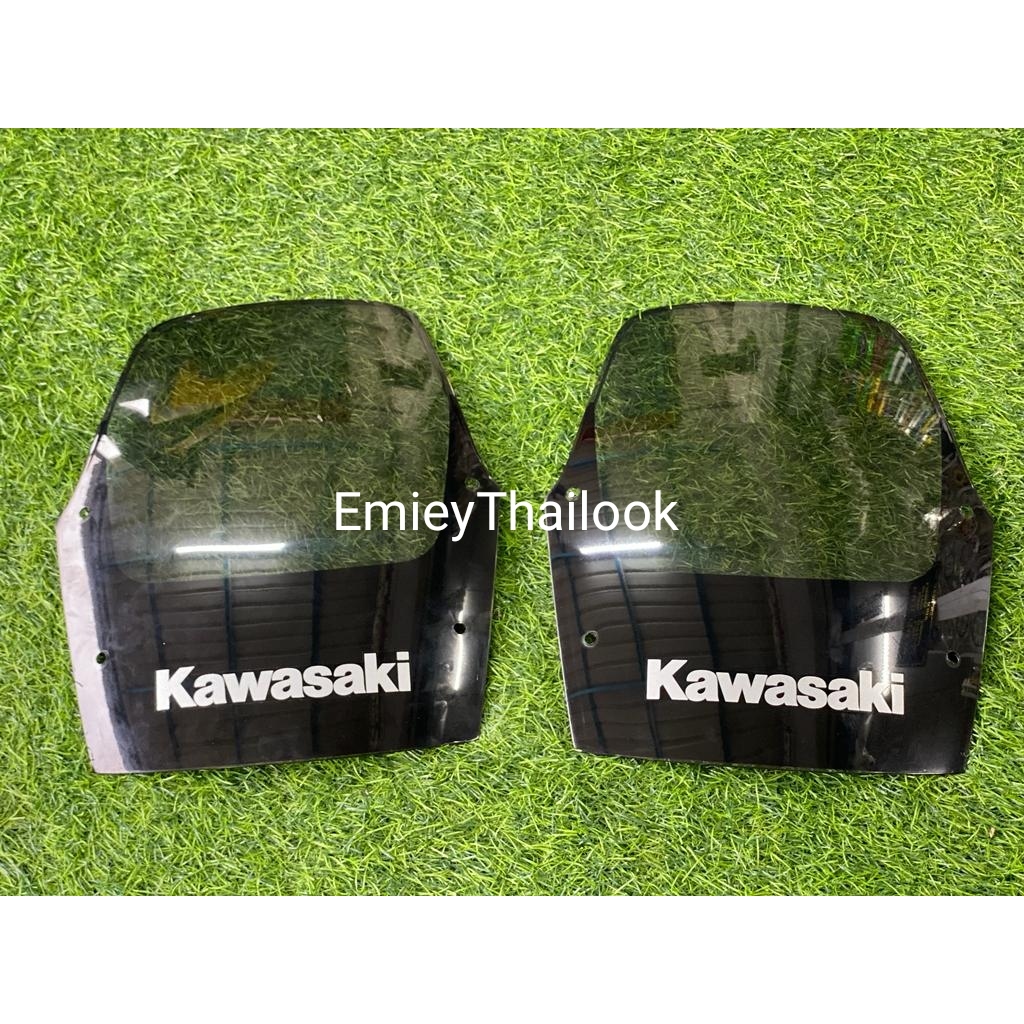 🔥KAWASAKI KR150/KIPS PETAK/ZSR VISOR/FAIRING/WINDSHIELD CLEAR PUTIH ...