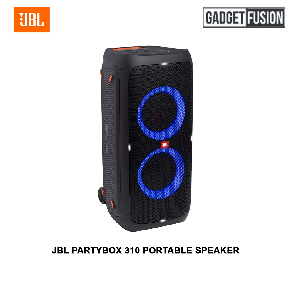 JBL PartyBox 310 Portable party speaker with dazzling lights and ...