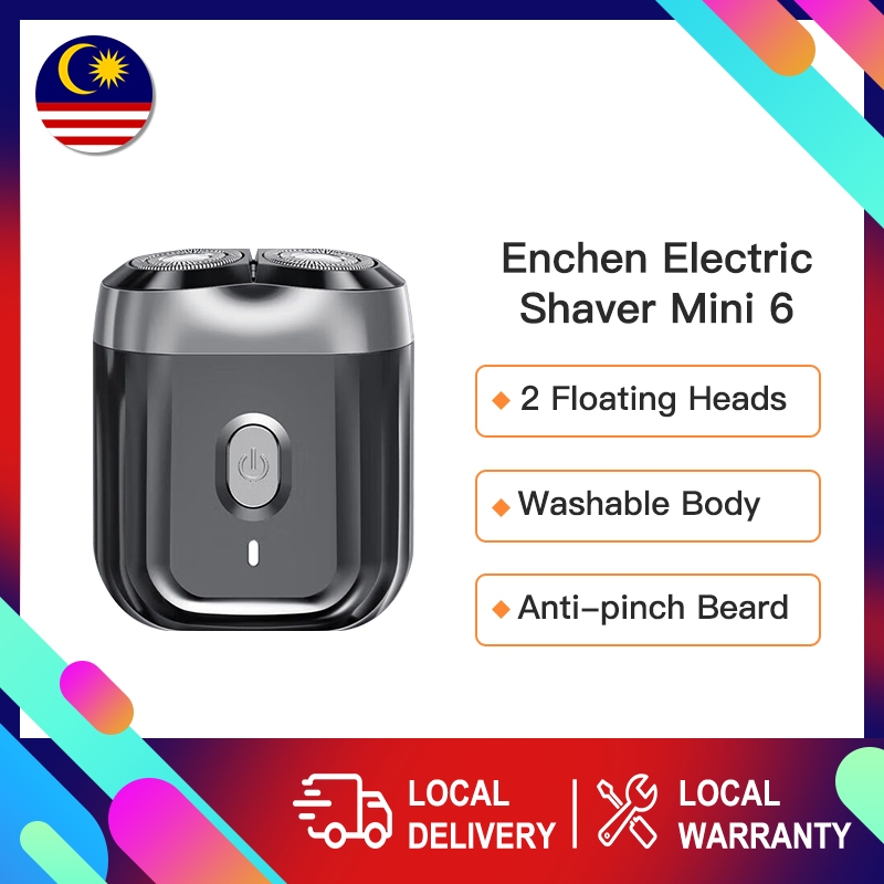 Enchen Mini 6 Electric Shaver 2 Floating Head Portable Shaver Machine ...