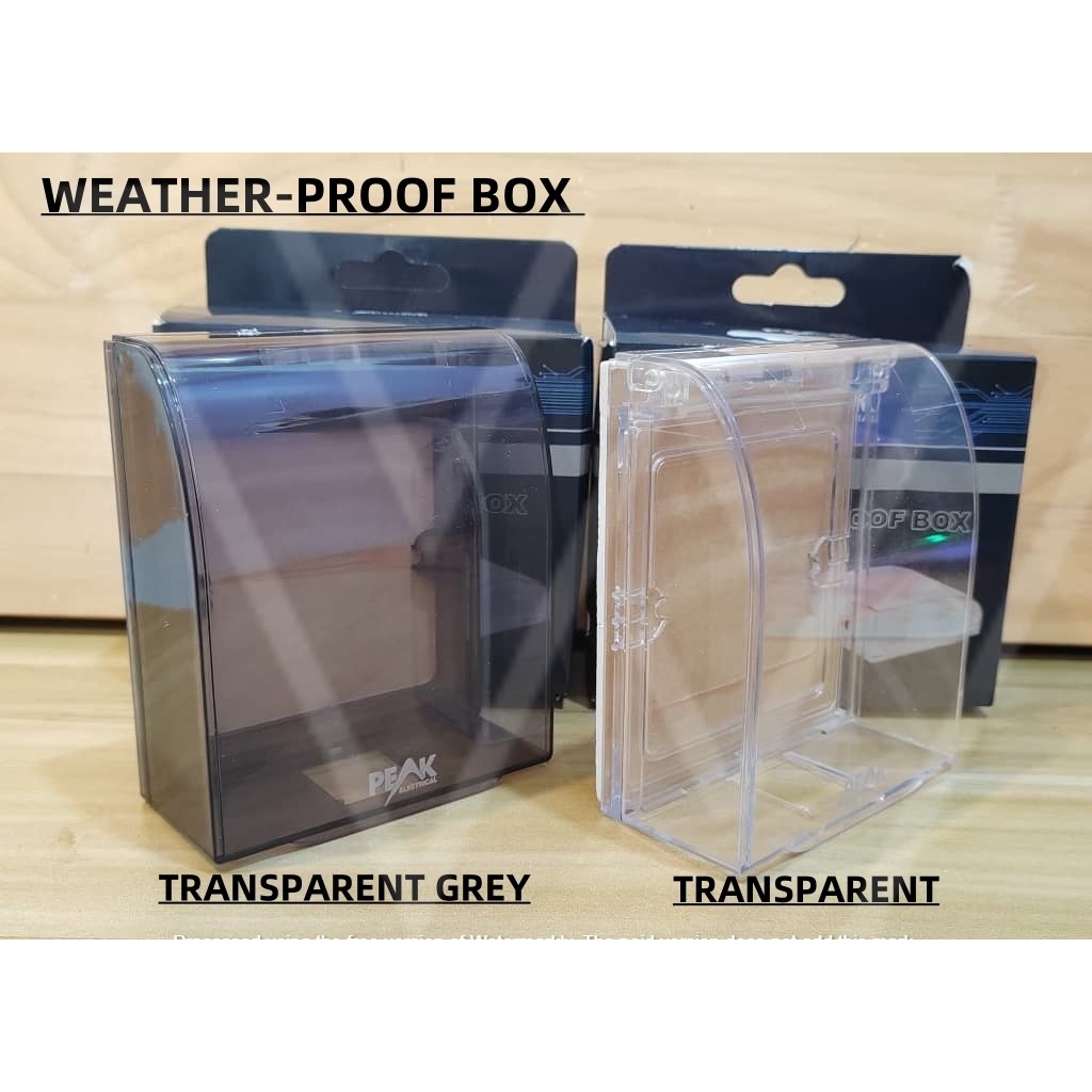 (TEBAL)Outdoor/Indoor Weatherproof PVC Switch / Socket Cover Outdoor ...