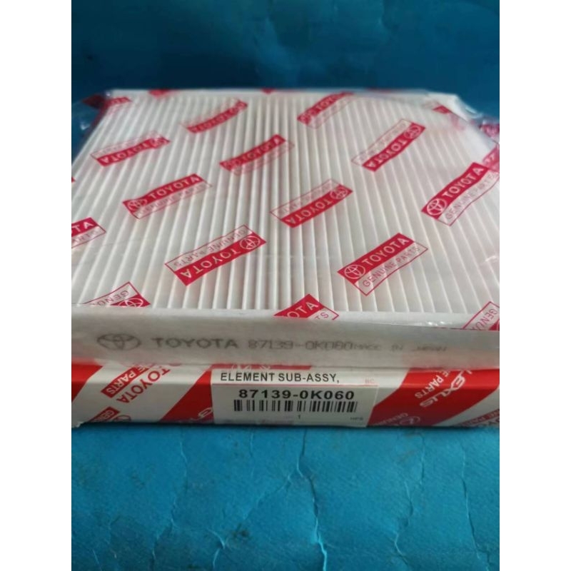 CABIN AIR COND FILTER 87139-0K060 TOYOTA HILUX REVO GUN125 INNOVA ...