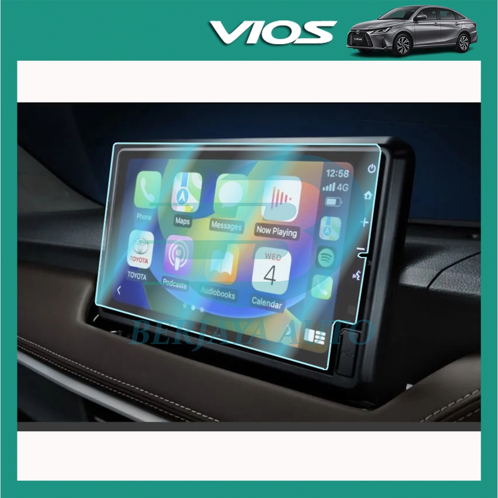 Toyota Vios (4th Gen) Head Unit Screen Center Console Multimedia Player ...