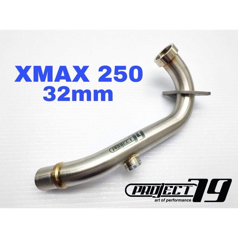 Project79 Manifold Yamaha XMAX250 V1 V2 32mm Universal Stainless Steel ...