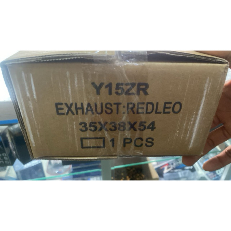 💯 ORIGINAL RED LEO Y15 / LC135 v1 - v8 / RS150 Y16 Y15ZR RACING EXHAUST EKZO EXZO RED LEO ...