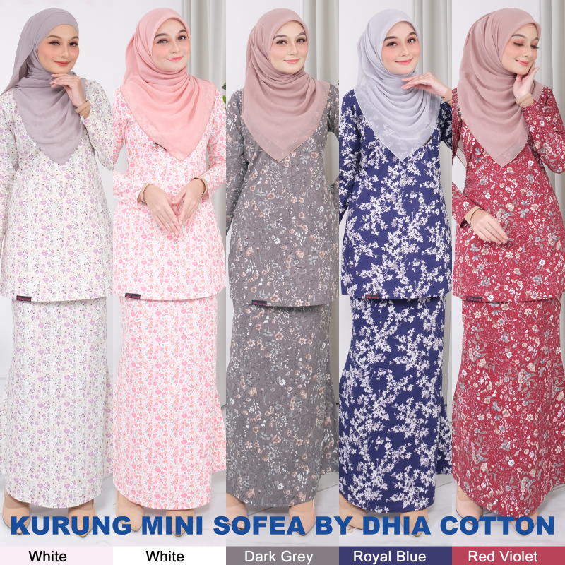 🌹NEW RELEASE CORAK RAYA 2024🌹KURUNG MINI SOFEA BY DHIA COTTON | Shopee ...