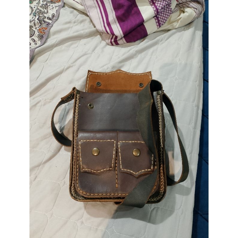 beg kulit potong (kulit kuda) | Shopee Malaysia