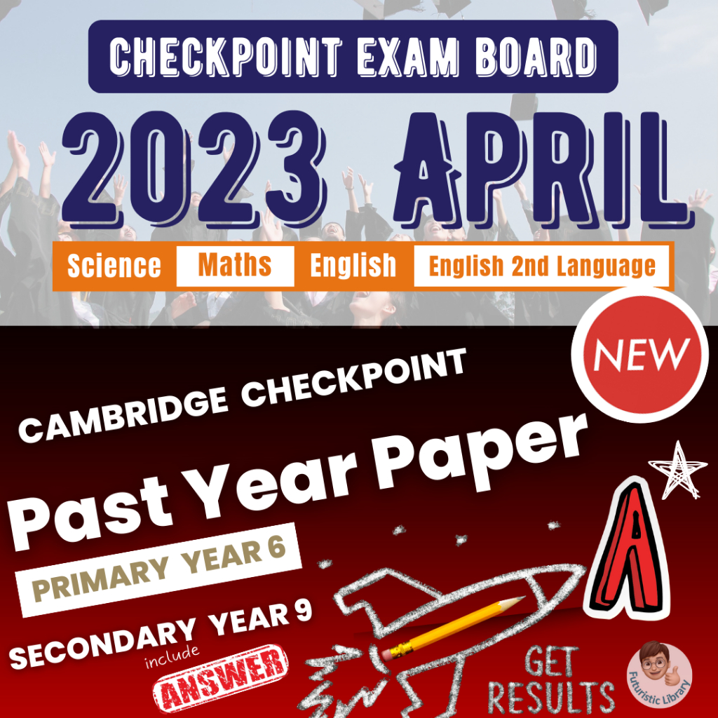 30🅿⭐LATEST 2023 APR🔥 Cambridge Checkpoint Test +Answer Year 6 Primary ...
