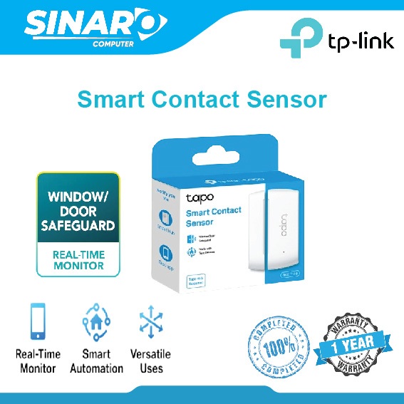TP-LINK Tapo T110 Tapo Smart Contact Sensor | Shopee Malaysia