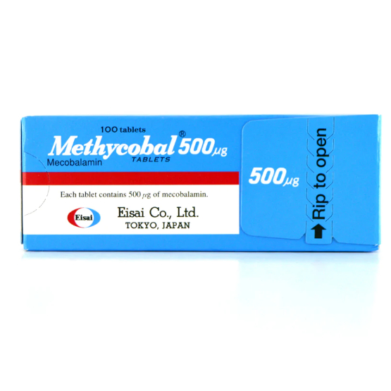 METHYCOBAL 500MCG 100 TABLETS (SMALL BOX) | Shopee Malaysia