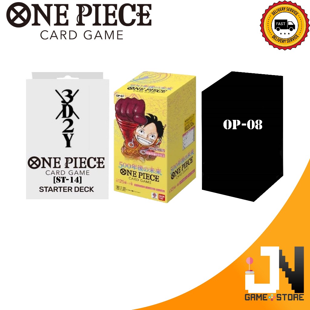 [Pre Order] One Piece TCG Starter Deck 3D2Y ST-14 / OP07 | OP 07 | OP-07 / OP08 | OP 08 | OP-08 ...