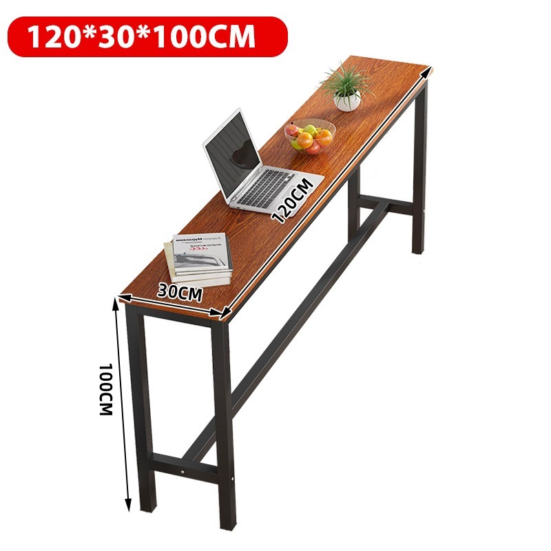 DO H100cm Bar Table Set Long High Table Home Kitchen Balcony Coffee ...