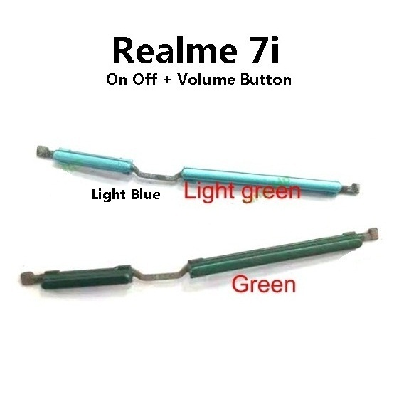 Realme 7i / Realme7i ( RMX2103 ) Power On Off + Volume Up Down Side ...