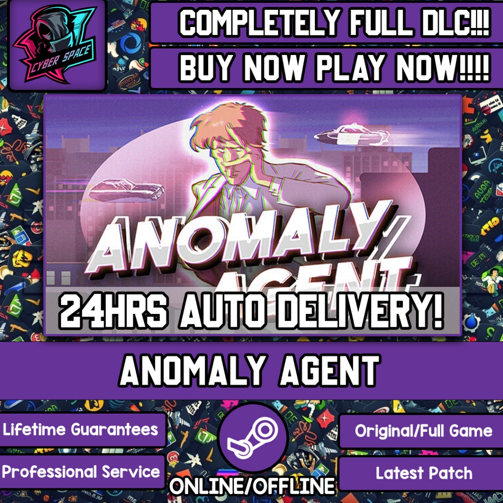 Anomaly Agent [Auto Delivery] [Steam Online & Offline] [Full DLC] Cyber ...