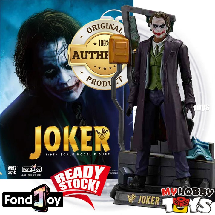 Fond Joy DC Superheroes Action Figures Series - Deluxe Ver. Joker c/w ...