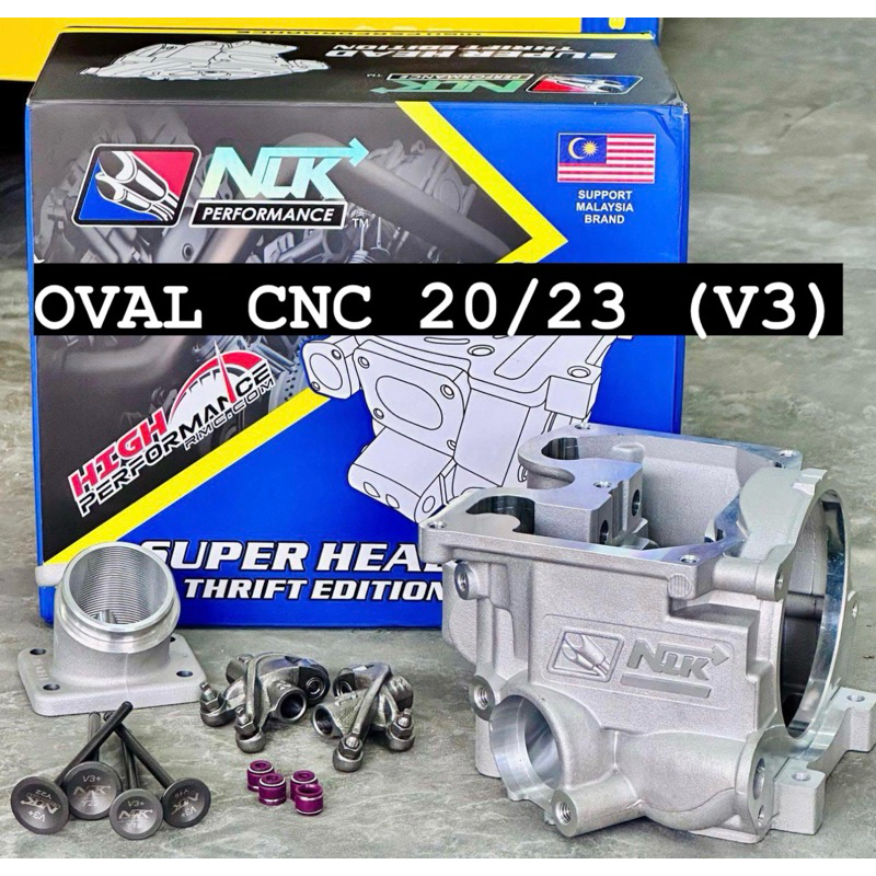 NLK LC / Y15 SUPERHEAD HEAD V5 V6 RACING CNC 19/22 20/23 22/25 23/26 24 ...