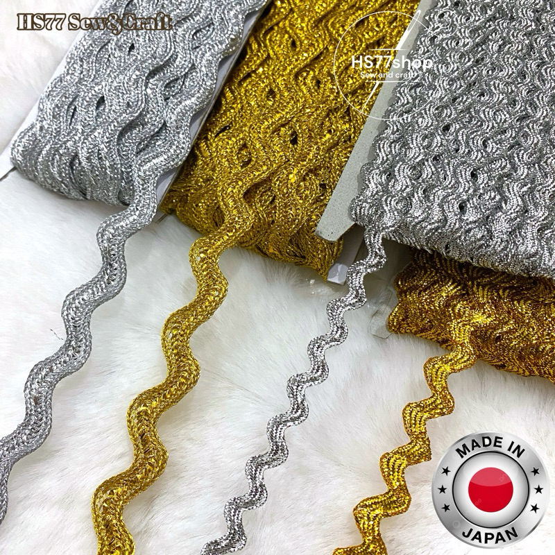 [ Jual meter ] Japan quality Lace biku/ Lace zig zag/ zig zag lace ...