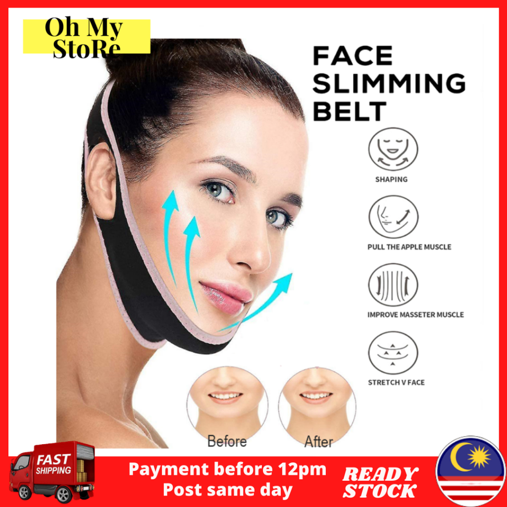 V Shape Face Lift Slim Belt Bandage Kurus Muka Anti Aging Wrinkles ...