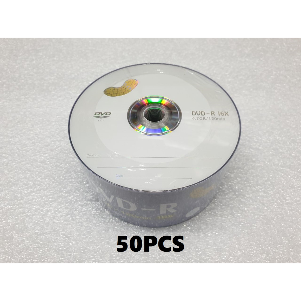 Peanut / Super Disc DVD-R /DVD+R 16x Recordable Media 4.7GB (10PCS ...