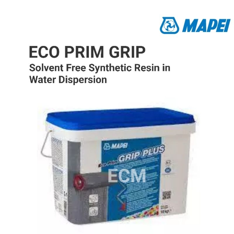 MAPEI ECO PRIM GRIP PLUS - SOLVENT FREE SYNTHETIC RESIN IN WATER ...
