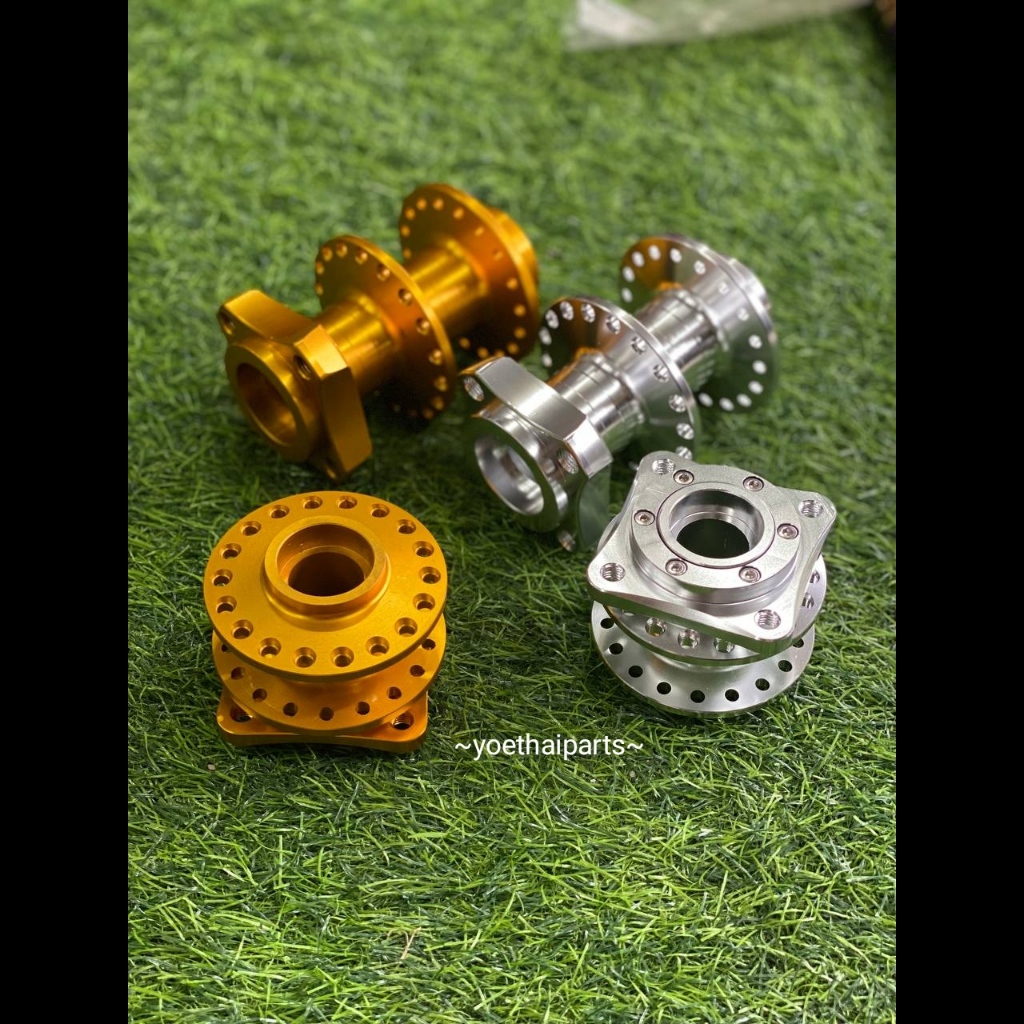 Hub Drag Thailand Silver Gold Rear Front Wave 125 / Wave 125 Hub Drag ...