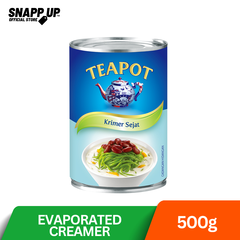 Teapot Evaporated Creamer & Filled Milk 390g/500g | Shopee Malaysia