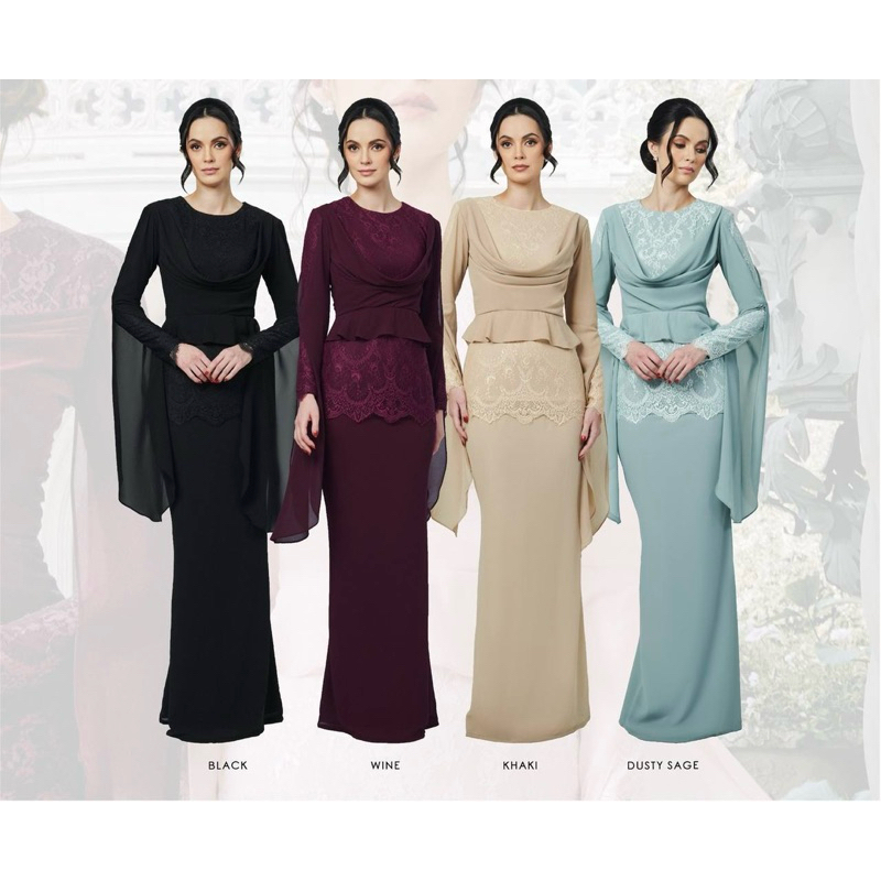 Qiszar Adeline Luxe Raya 2024 | Shopee Malaysia