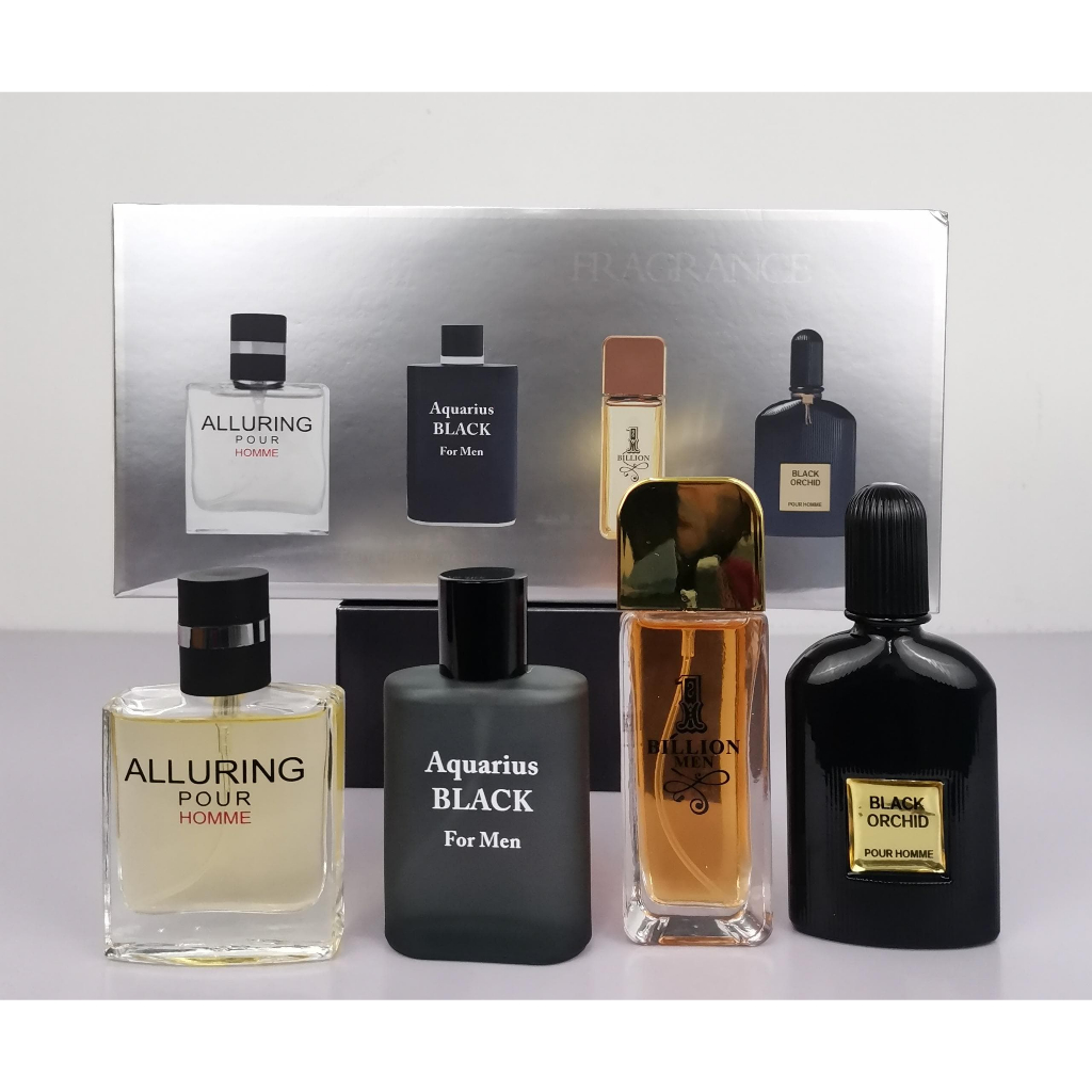 Flower Of Story 4 in 1 Perfume Gift Set Men Fragrance Minyak Wangi ...