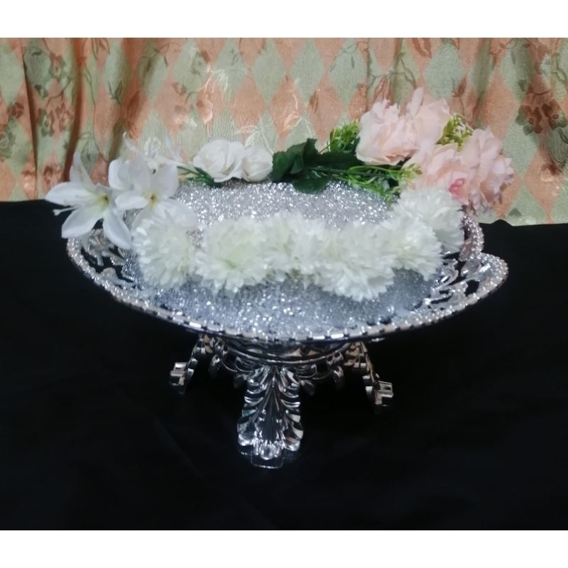 DULANG HANTARAN LENGKAP DENGAN POLYFOAM BERBALUT BESERTA BUNGA HIASAN ...
