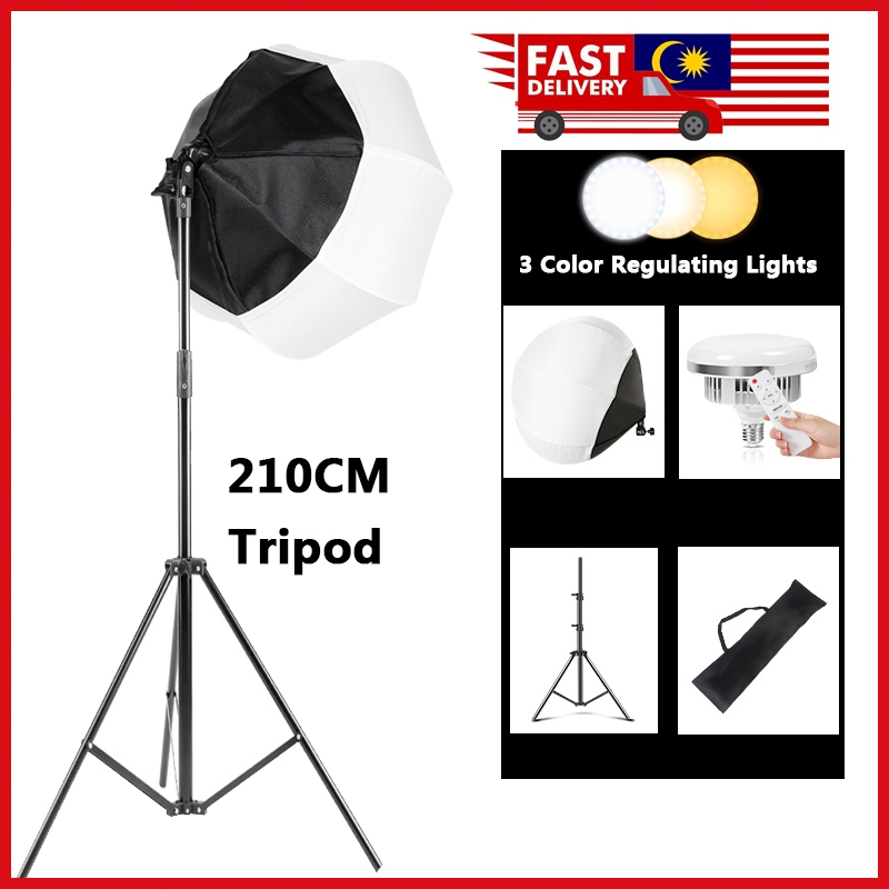 55CM Photography Spherical Softbox Lighting Kits Professional ...