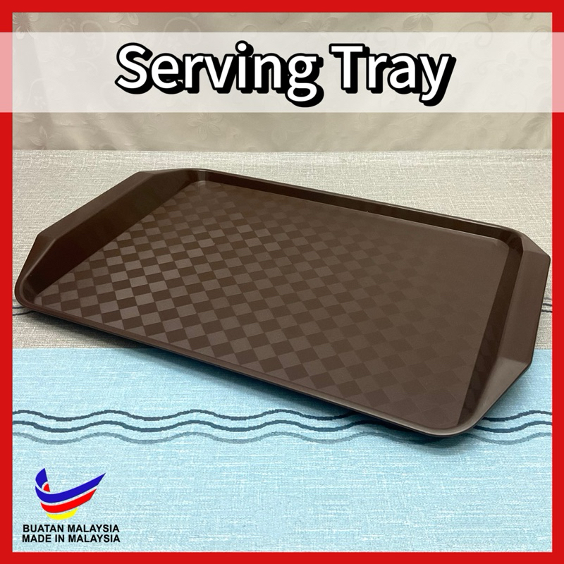 Plastic Serving Tray/ Food Tray/ Dulang Hidangan/ 食物塑料托盘 | Shopee Malaysia