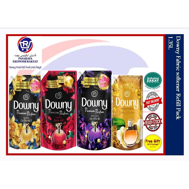 Downy Fabric Softener Refill Pack 1.35L | Shopee Malaysia