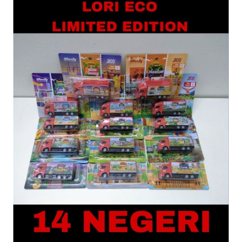 Truck Lorry Lori ECO SHOP 14 Negeri Limited Edition | Shopee Malaysia