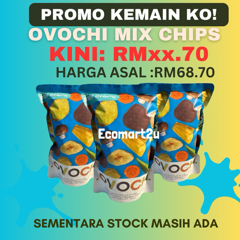 OVOCHI NEW VERSION SAYUR MIX (ADA BENDI DAN CENDAWAN) | Shopee Malaysia