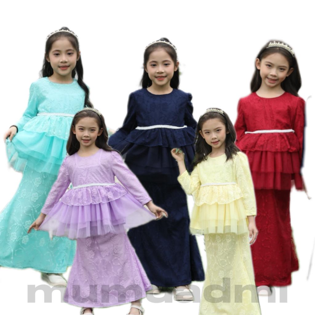 2024 Baju Raya Dress Modern READY STOCK Kanak-Kanak Dress Raya | Shopee ...