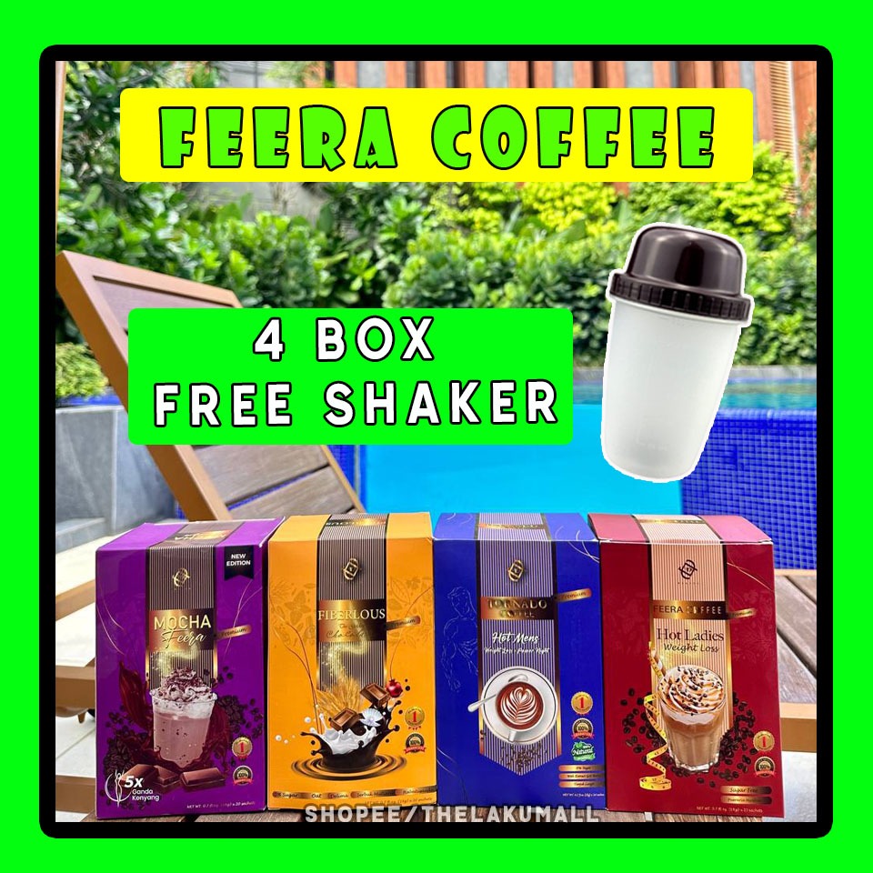 💯FeeraCoffee Mocha Feera Tornado Coffee Fiberlous Golden Coklat 💯 ...